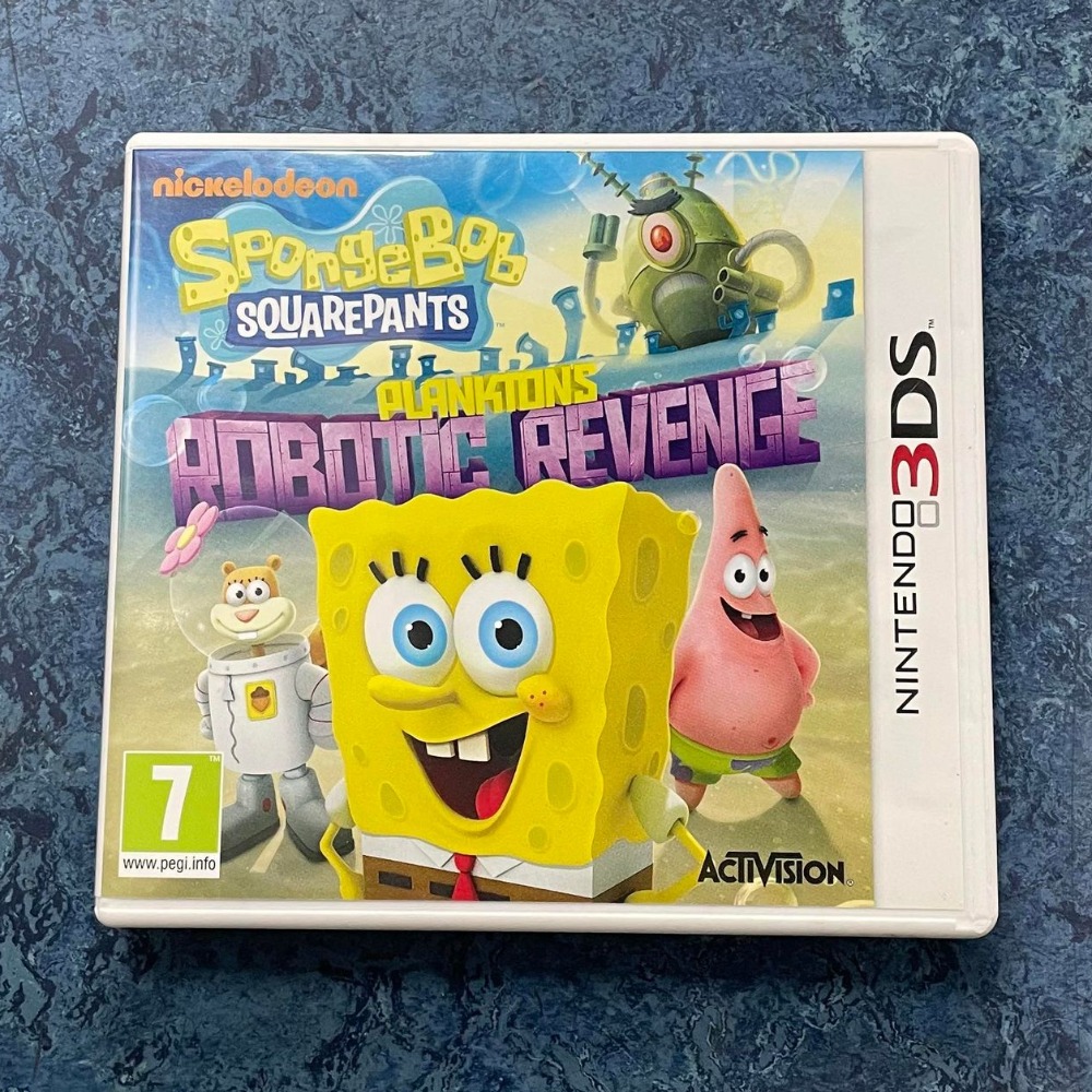 Pre-owned 3DS Game SpongeBob SquarePants: Planktons Robotic Revenge ...